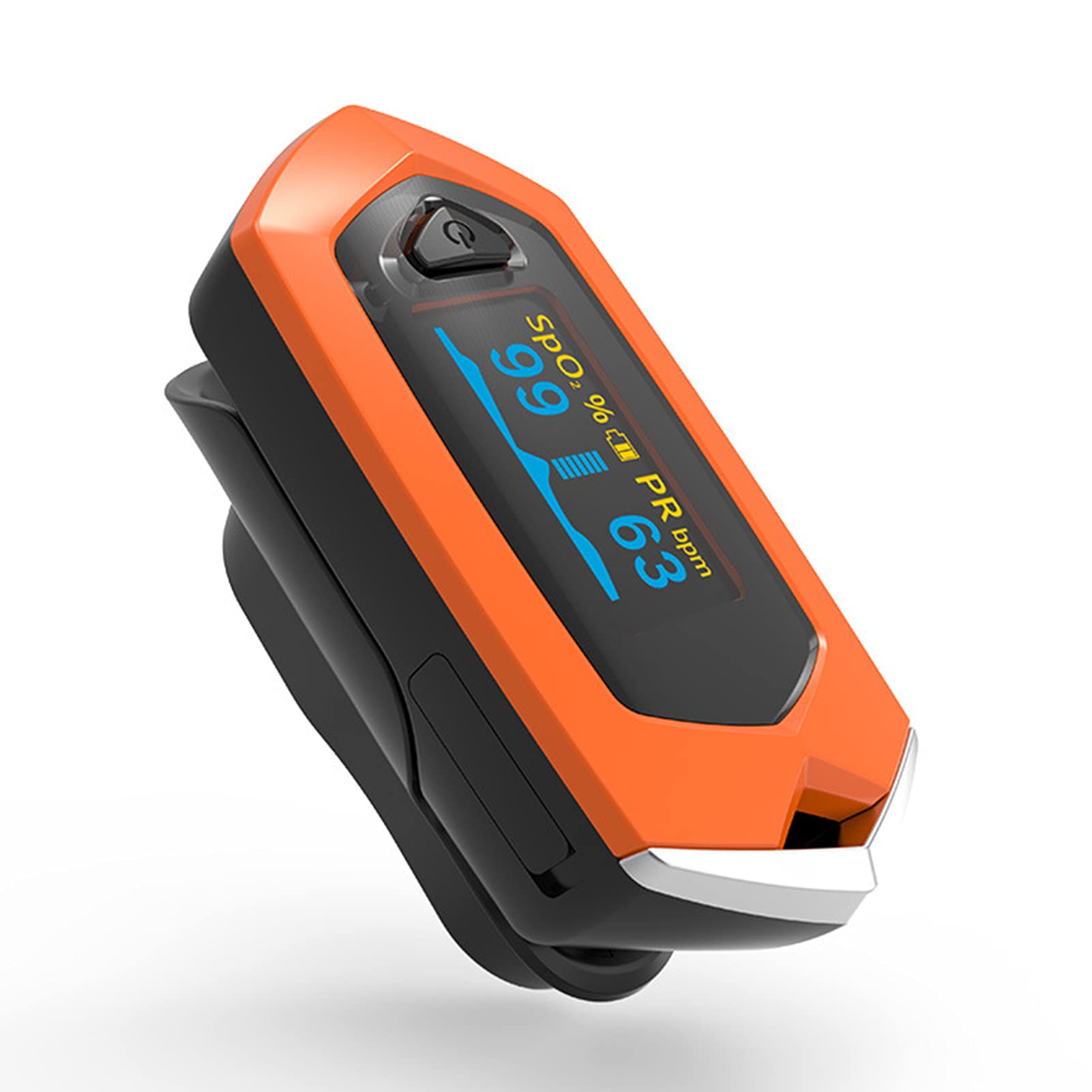 Buy Fingertip Pulse Oximeter with Type-C Cable, Blood Oxygen Saturation ...