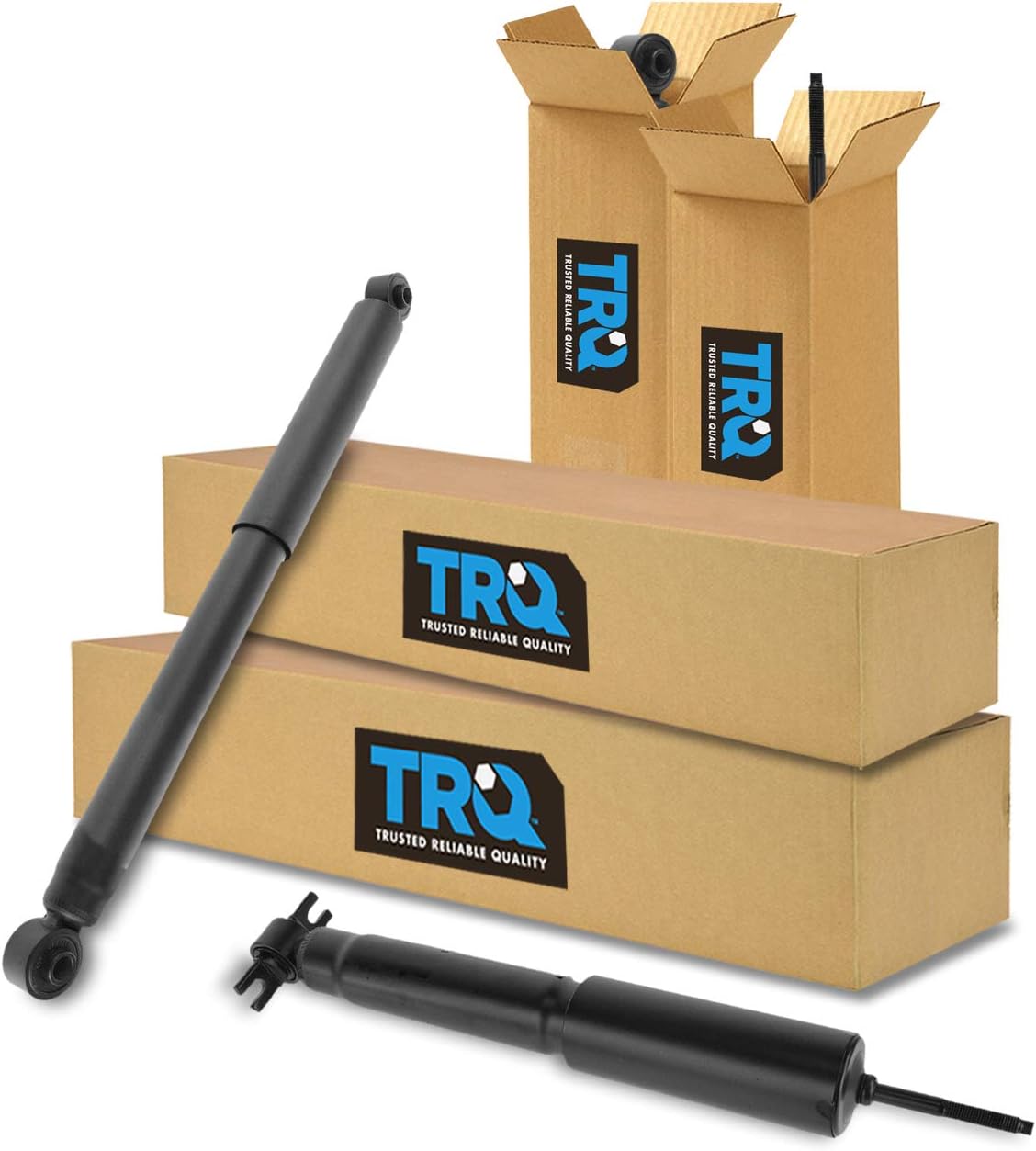 Amazon.com: TRQ Front and Rear Shock Absorber Set Compatible with 1999 ...