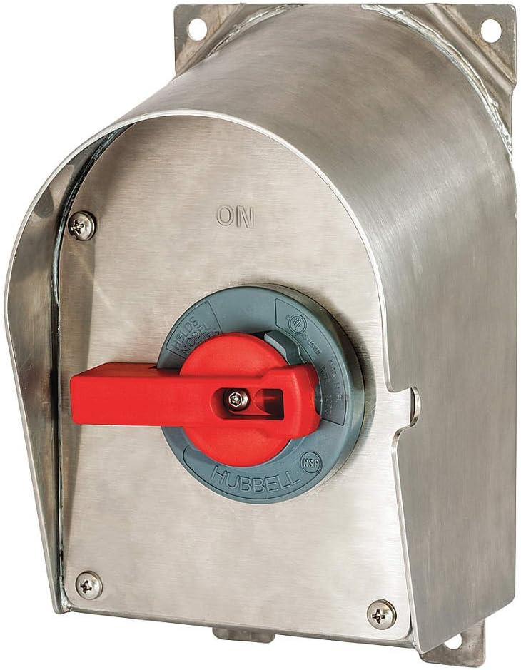Hubbell HBLDS6SSRAC Heavy Duty 60 Amp - 50 hp - 600VAC Unfused ...