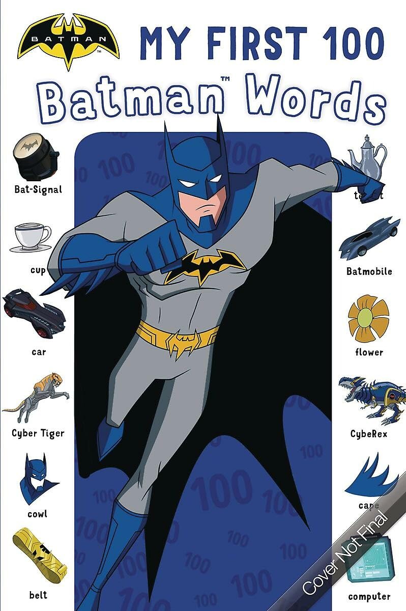 Amazon.com: My First 100 Batman Words: 9781534425309: Testa, Maggie ...