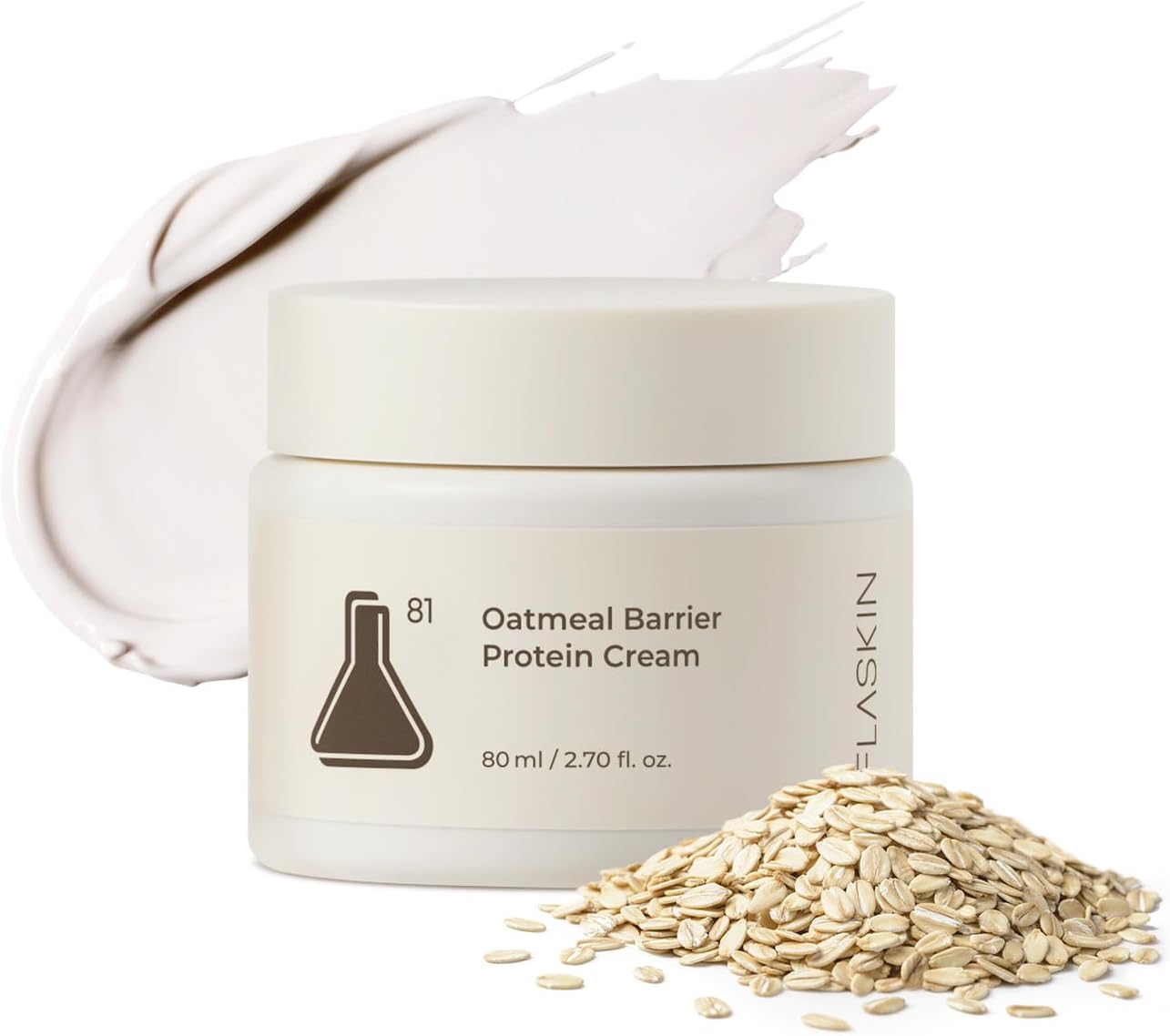 Amazon.com: FLASKIN Skin Barrier Cream | Oatmeal Barrier Protein Cream ...