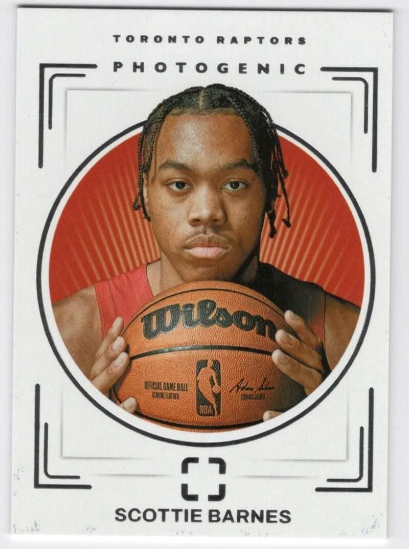 Amazon.com: SCOTTIE BARNES RC 2021-22 Panini Photogenic Premiere Rookie ...