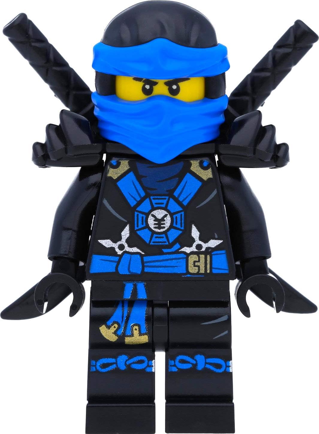 LEGO Ninjago Minifigur: Jay in Deepstone-Rüstung mit Waffen (Possession ...