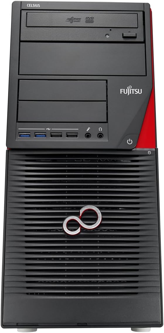 Fujitsu Celsius W550 3.4 GHz i7 – 6700 scrivania nero, rosso ...