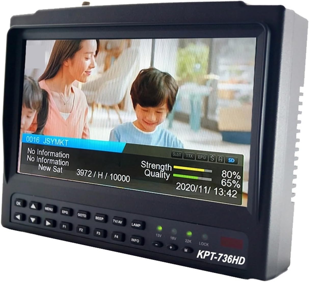 Amazon | 信号ファインダー KPT-736HD DVB-S2 SatelliteFinder フル HD デジタル衛星 TV ...