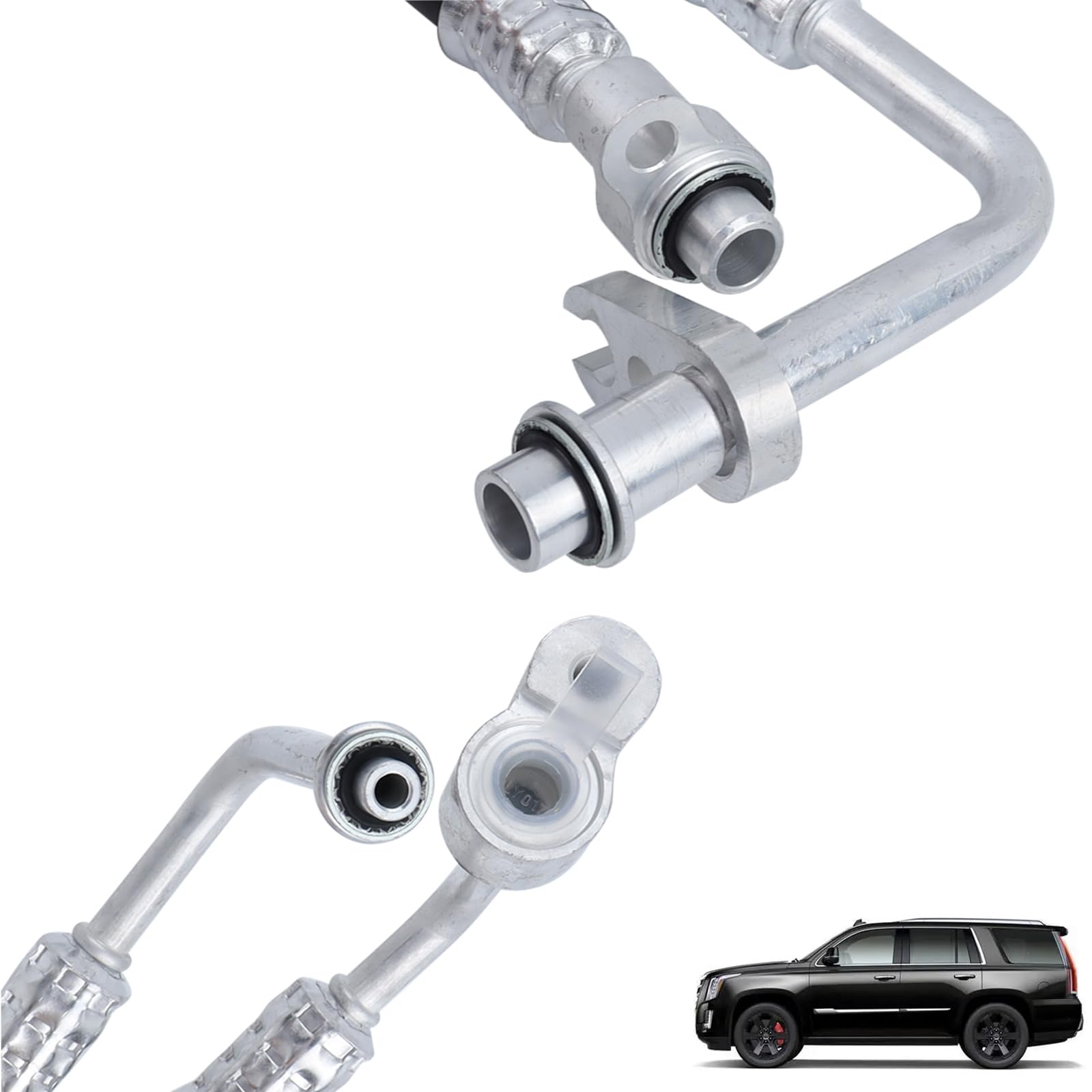 Snapklik.com : Rear AC Line Set YTE33439 Replacement Lines Air ...