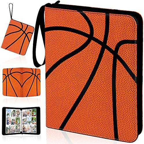 Amazon.com: Rayvol Premium Basketball Card Binder for Trading Cards ...