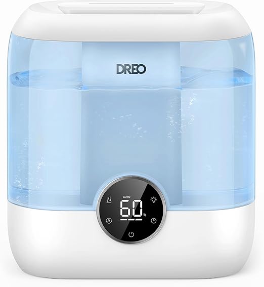 Amazon.com: Dreo Humidifiers for Bedroom, 6L Top Fill Quiet Supersized ...