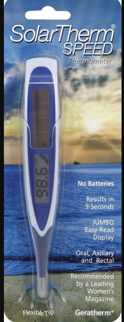 Amazon.com: SolarTherm Speed Solar Powered Digital Thermometer : Patio ...