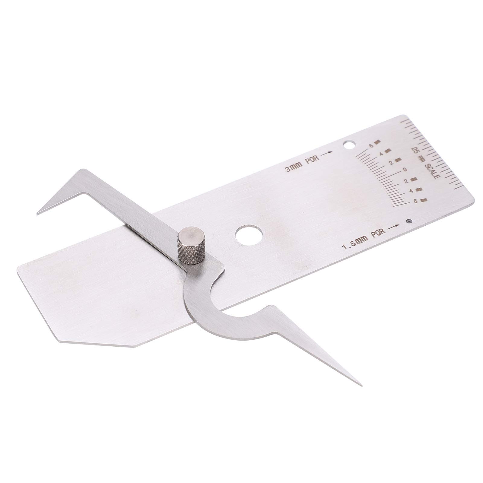Buy Fillet Weld Gauge, Sturdy Welding Inspection Test Ruler Convenient ...