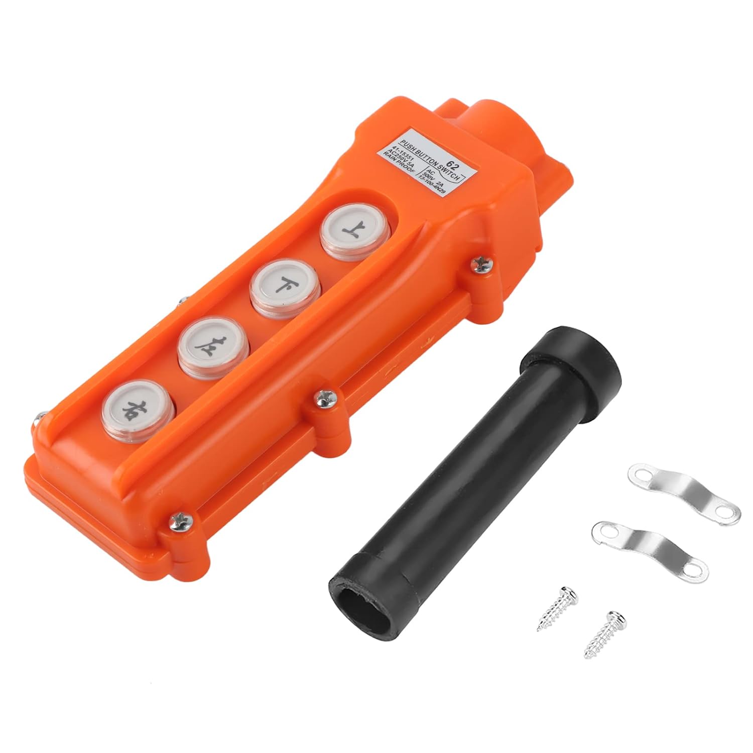 Hoist Push Button Switch, 4-channel Winch Crane Controller Switch ...