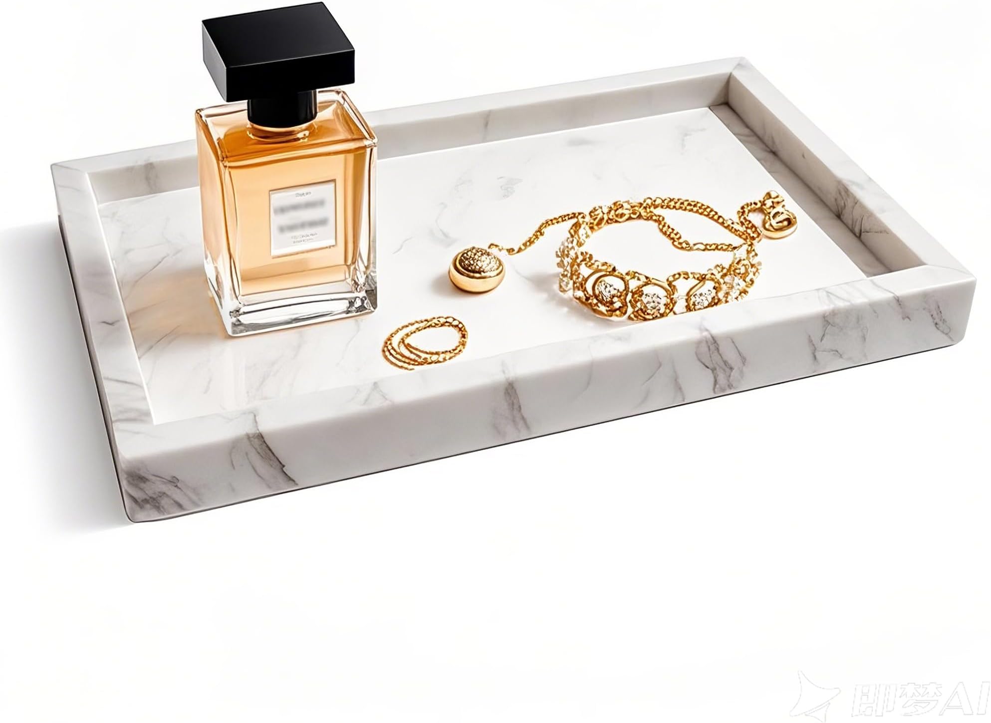 Amazon.com: WORHE Natural Travertine Stone Tray for Jewelry Makeup ...