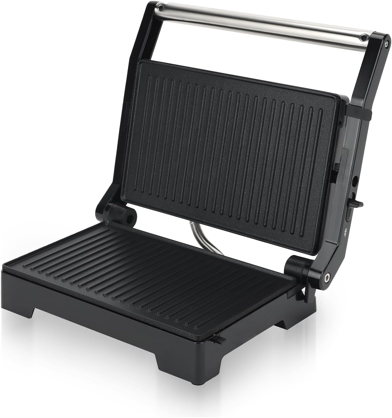 Geepas 1000W Stainless Steel Panini Grill Maker | 2-in-1 Grill ...