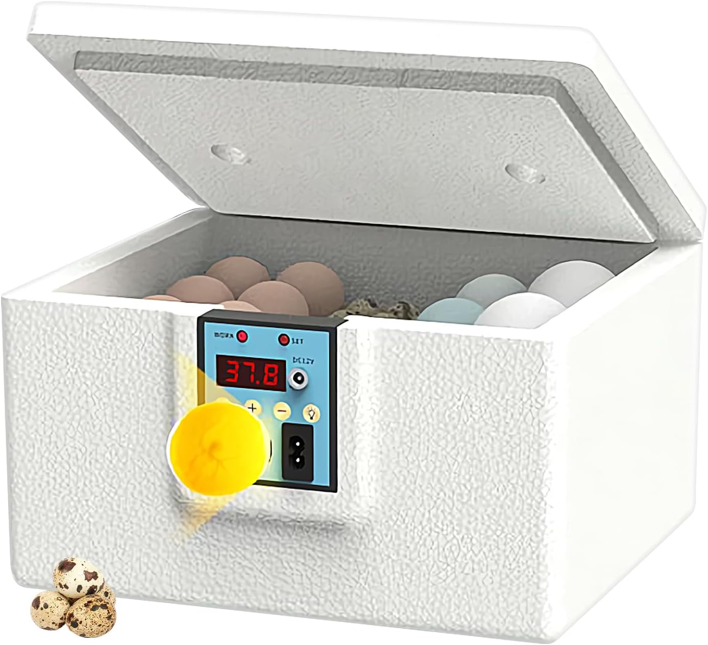 Poultry Incubator, Smart Chicken Brooder Box, Temperature-Controlled ...