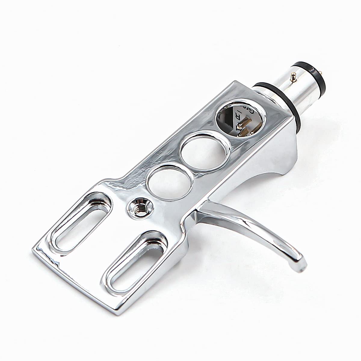 Alnicov Phono Headshell with Lead Wires Aluminum Universal LP Turntable ...