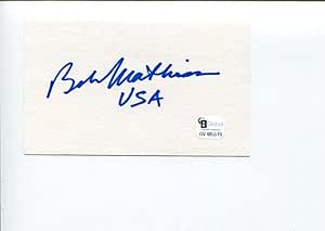 Amazon.com: Bob Mathias US Olympic Decathlon Track & Field USMC Marine ...