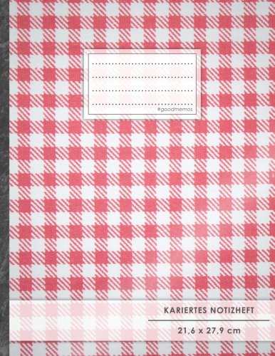 Kariertes Notizbuch • A4-Format, 100+ Seiten, Soft Cover, Register, Mit ...