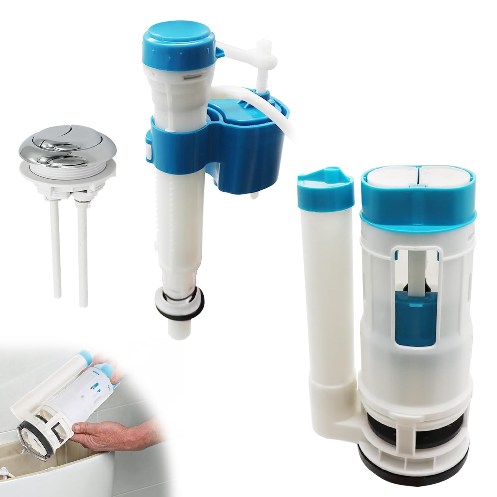 Replacement-Adjustable-Universal Cistern-Toilet Flush Replacement ...