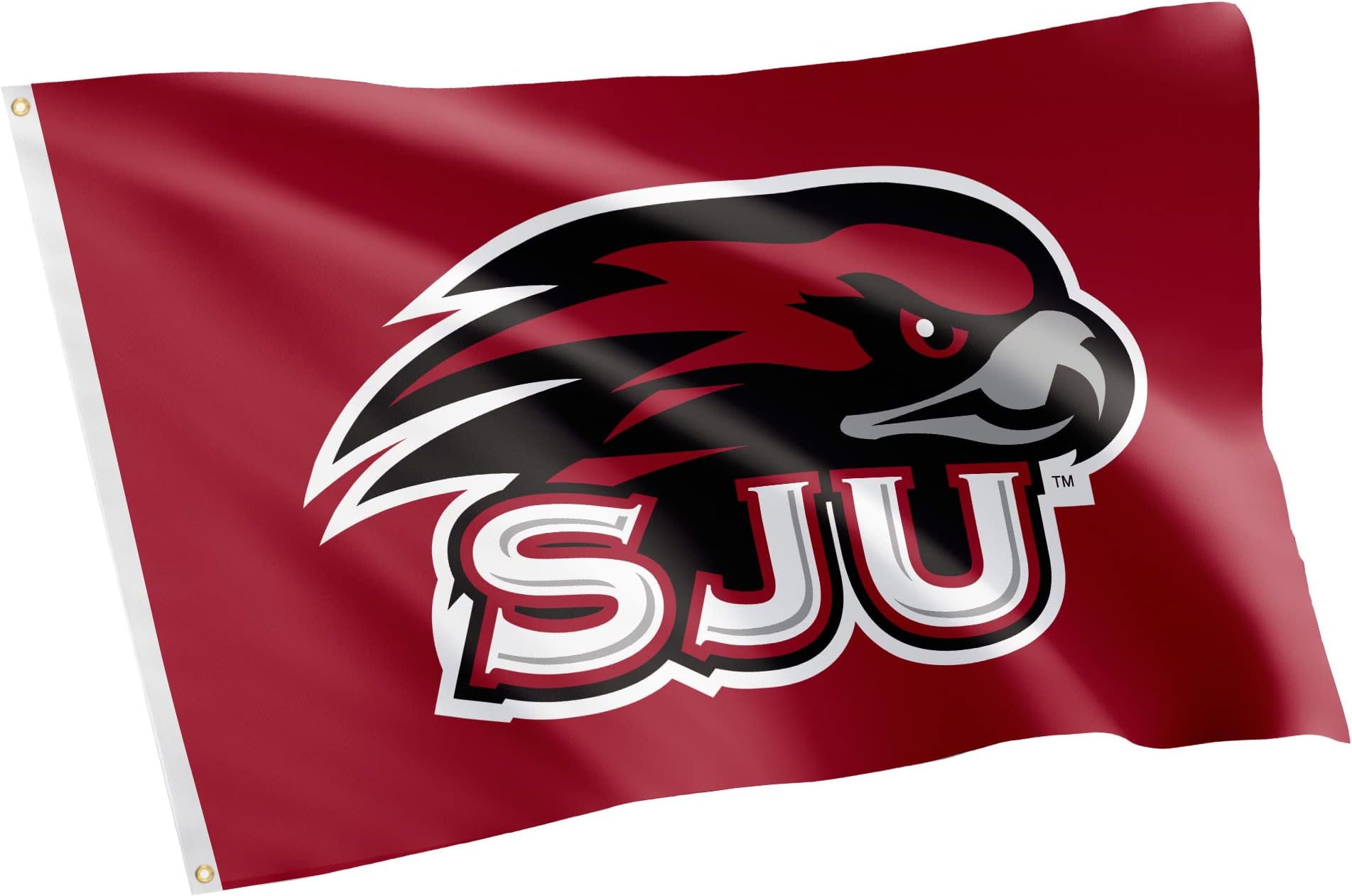 Amazon.com : Saint Joseph's Hawks Wordmark Flag : Sports & Outdoors