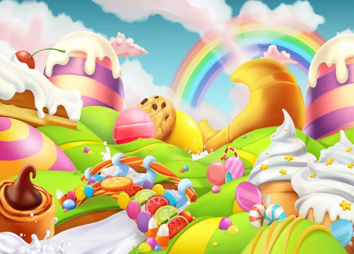 Candy World Background