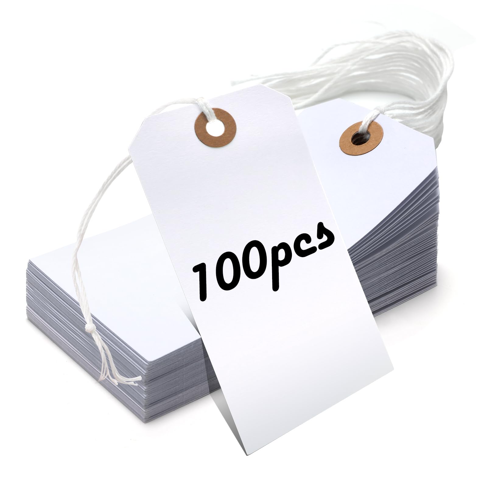 Snapklik.com : Coitak 100 PCS Blank Shipping Tags