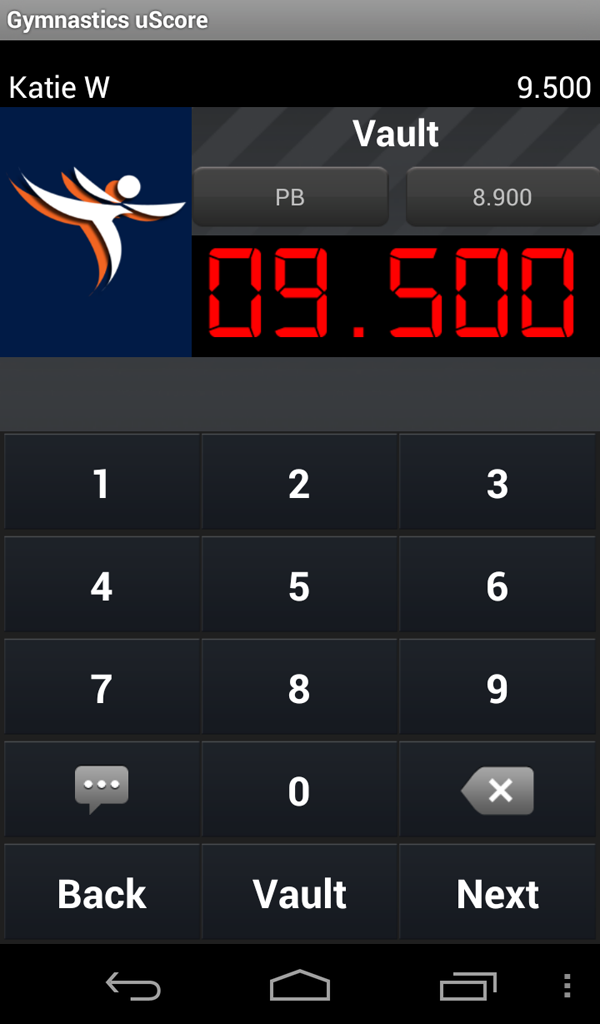 Gymnastics uScore - App on Amazon Appstore