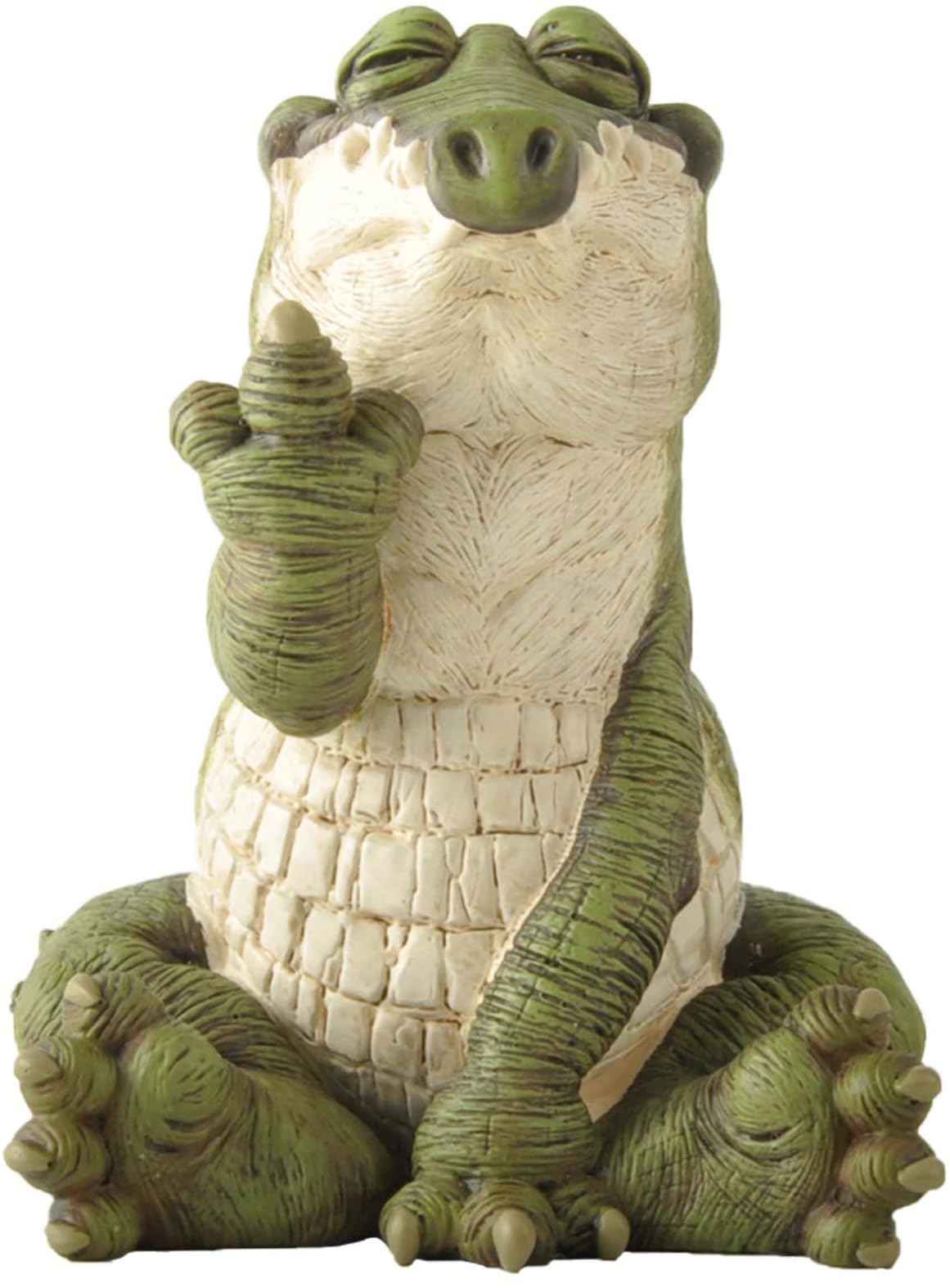 Amazon.com: JFSM INC. Whimsical Hilarious Alligator Rasing Middle ...