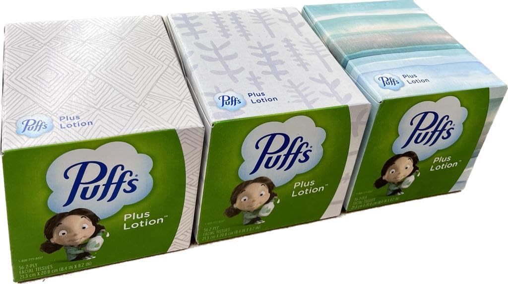 Amazon.com: Puffs Ultra Soft & Strong Tissues, White, 224 Count (Pack ...