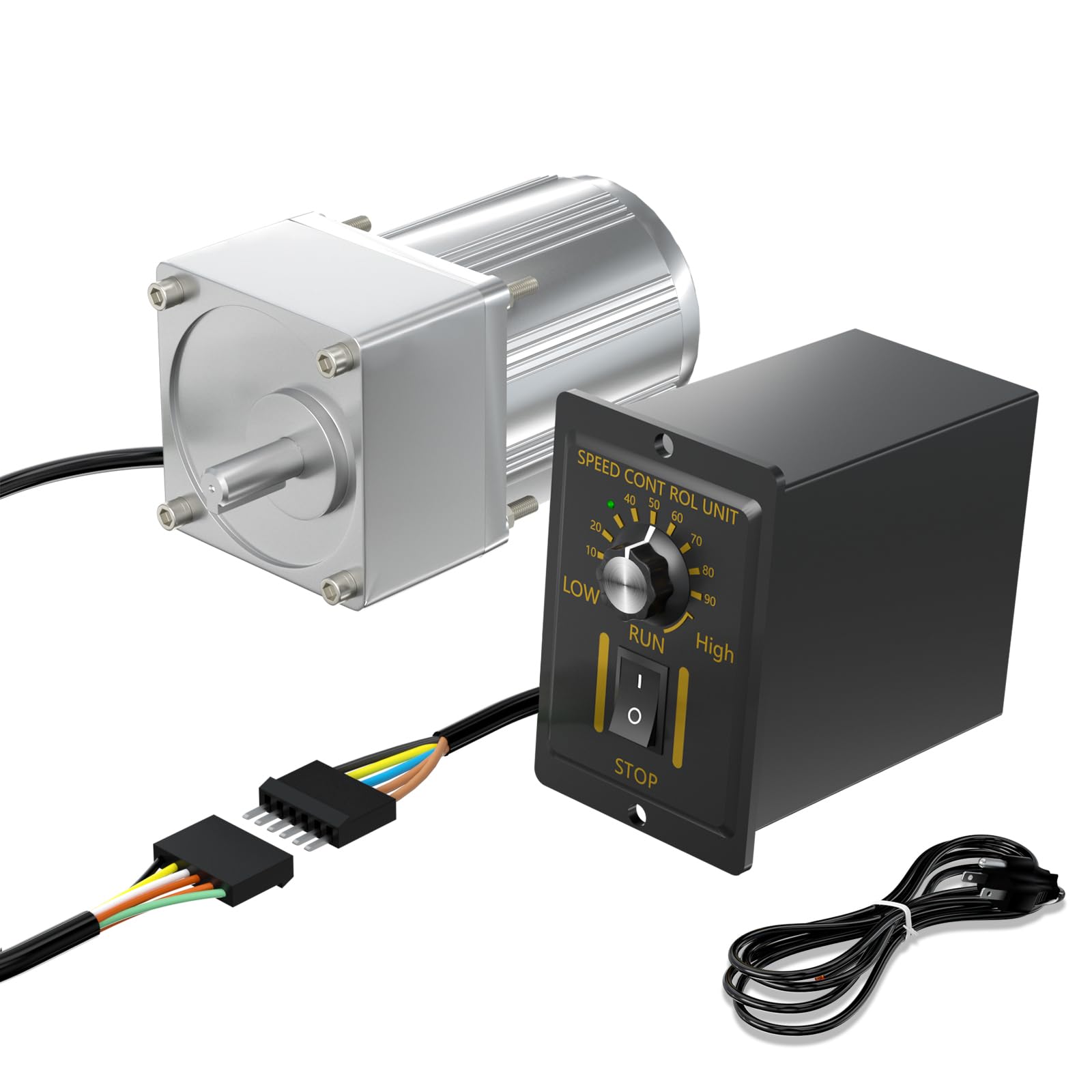 Snapklik.com : Bemonoc High Torque AC Motor + Gearbox