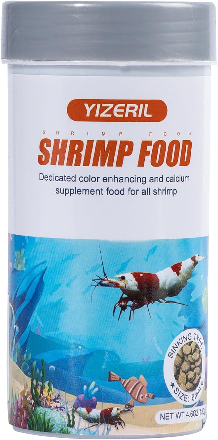 Premium Shrimp Food - High Protein Natural Pellets with Calcium ...
