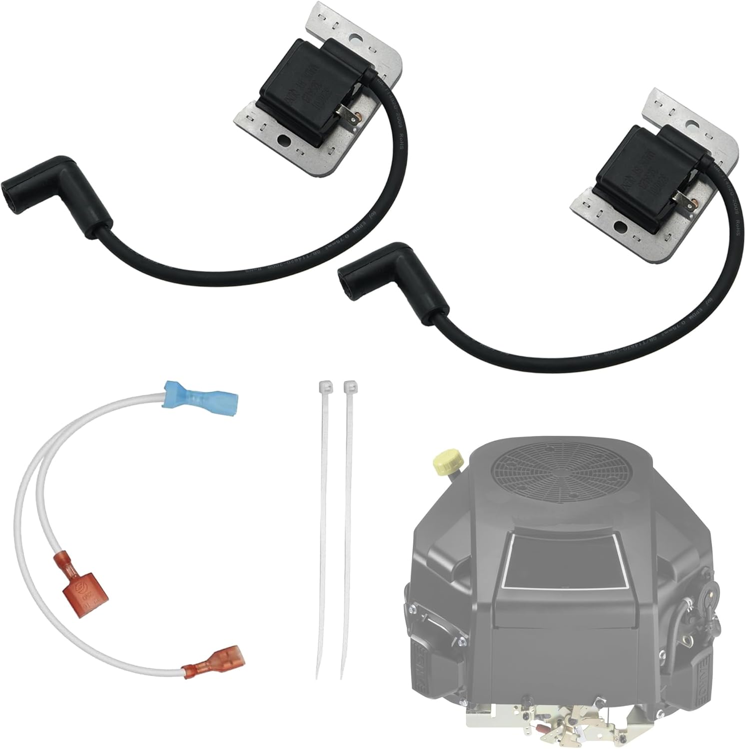 Amazon.com: EDIETH 32-707-01-S Ignition Coil Replacement for Kohler ...