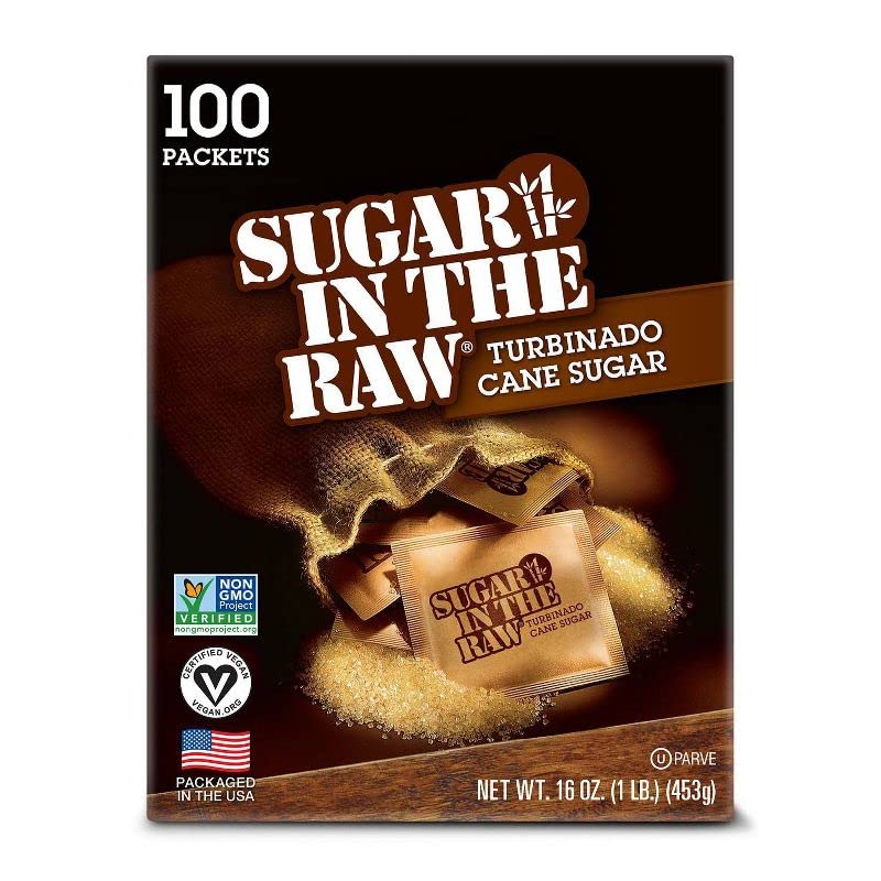 Snapklik.com : Sugar In The Raw, Packets, 100 Ct
