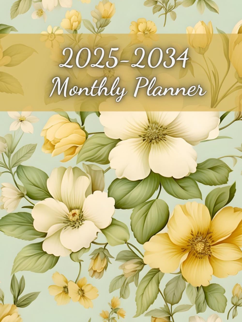 Amazon.com: 10 Year Monthly Planner 2025-2034: 120 Months | Ten Years ...