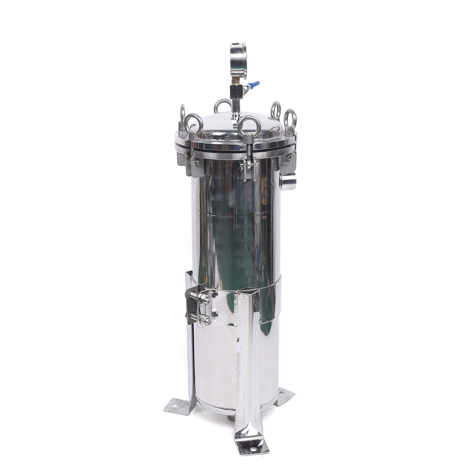 #4 Bag Filter Housing 150 PSI Industrial Sock Filter, 10t/h 304 ...