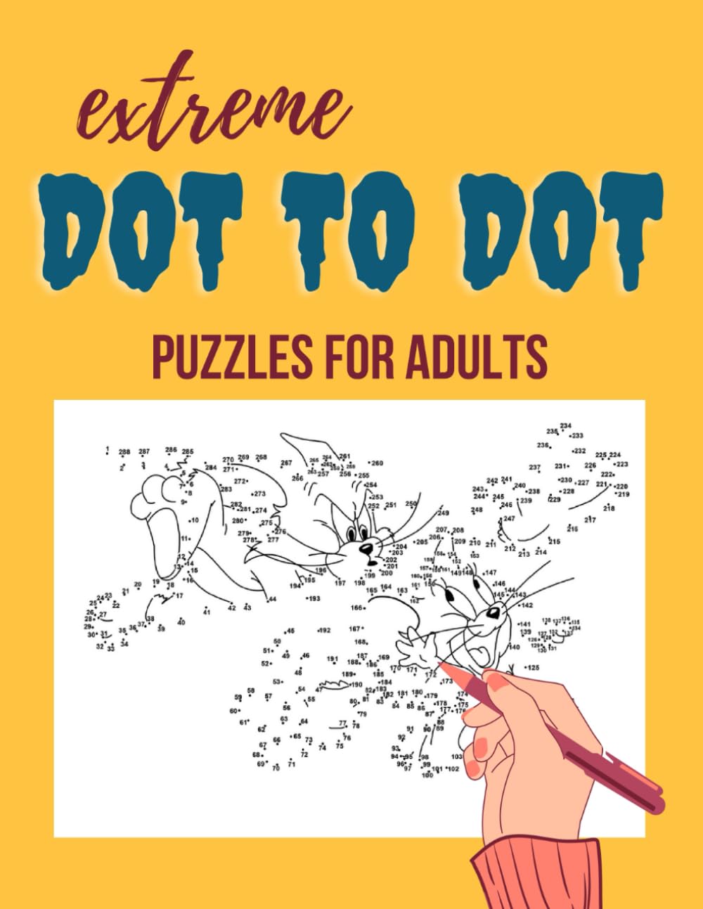 Amazon.com: Extreme Dot to Dot Puzzles for Adults: Immerse Yourself in ...