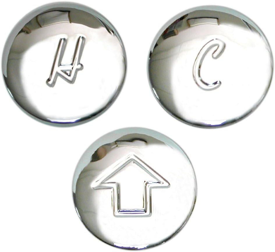 Danco 80682 Index Buttons for Price Pfister Faucets, Chrome - Faucet ...