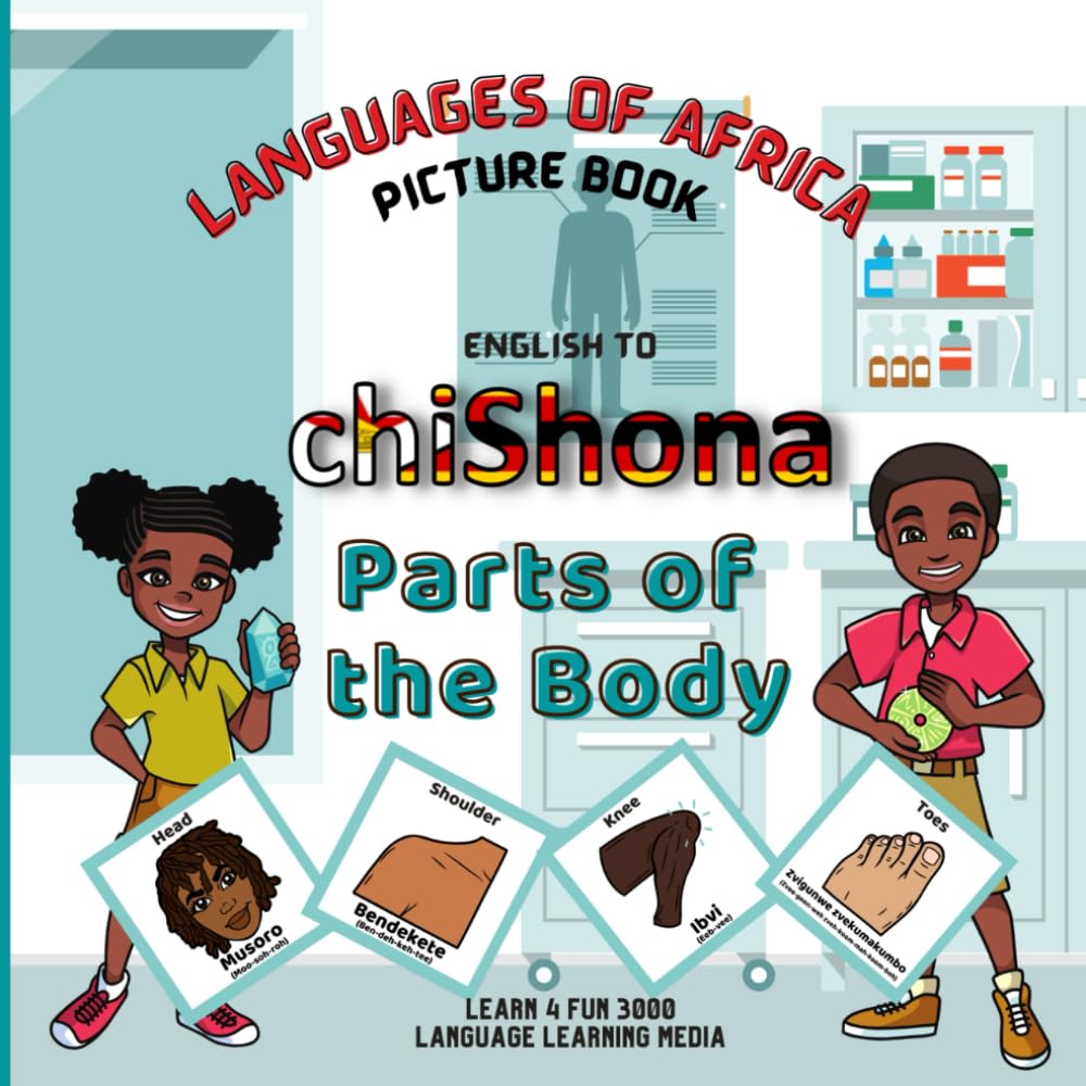Languages of Africa Kids Picture Book: English to chiShona (Parts of ...