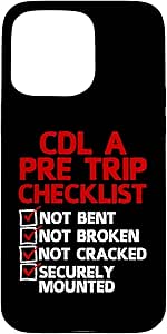 Amazon.com: Cool CDL Trucker Art For Men Women Trucking CDL Truck ...