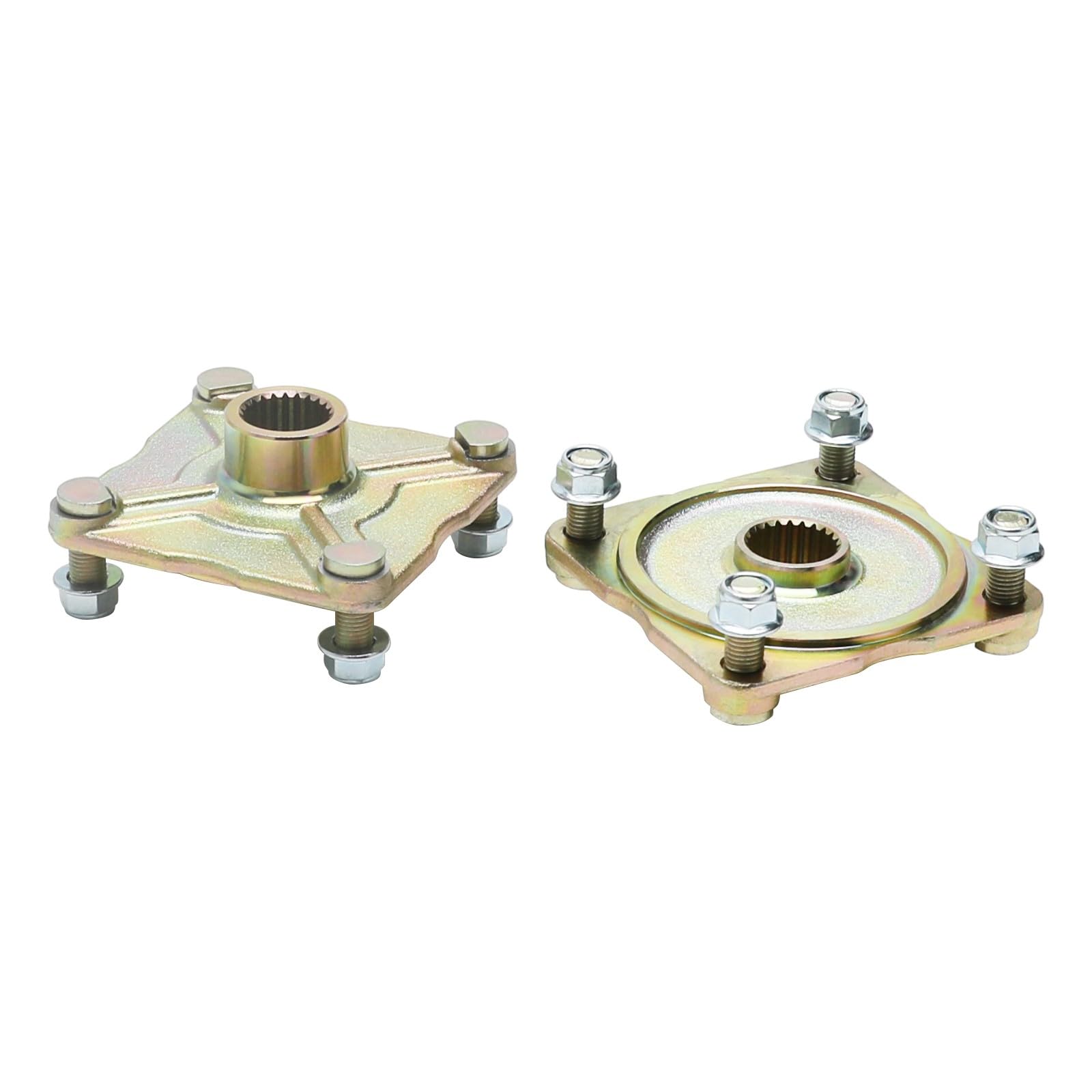 Amazon.com: WPHMOTO 4 Stud Rear Axle Wheel Hubs 23T 110mm for ATV Quad ...