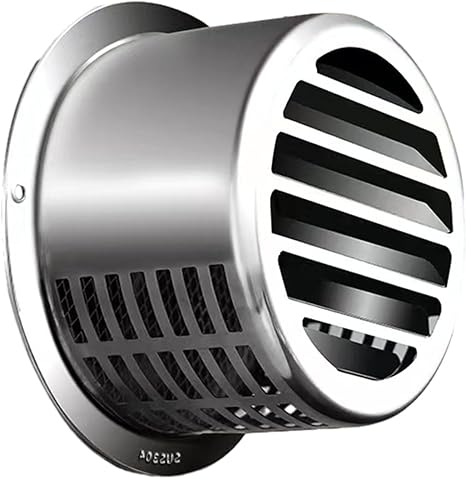 Amazon.com: 304 Stainless Steel Vent Cover 4in Metal Air Vent Cover ...