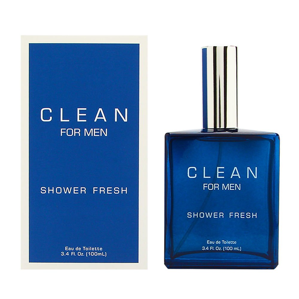 Amazon.com: Clean Shower Fresh for Men Eau de Toilette Spray, 3.4 Fl Oz ...