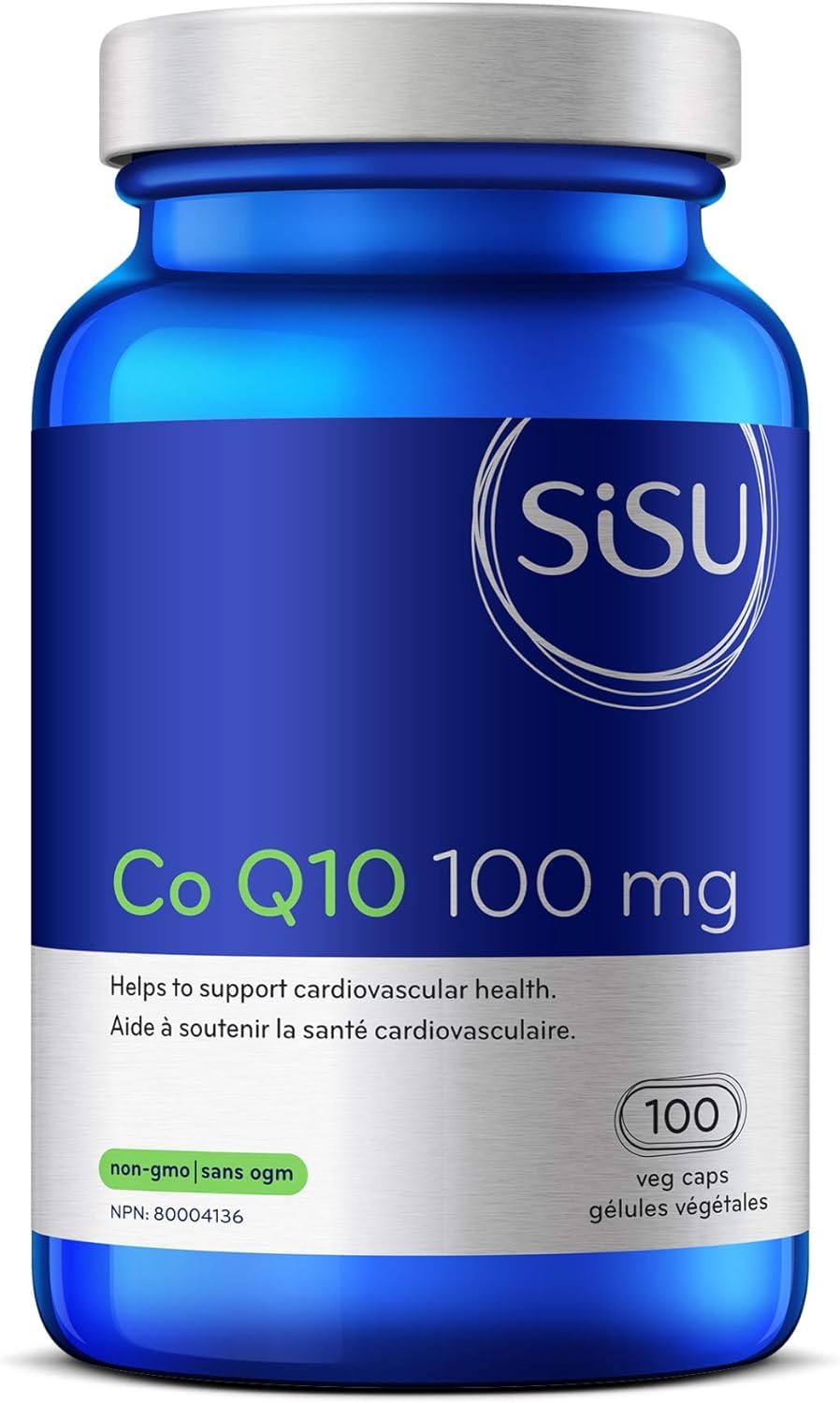 SISU Co Q10 100 mg 100 VC (Pack of 1) : Amazon.ca: Health & Personal Care