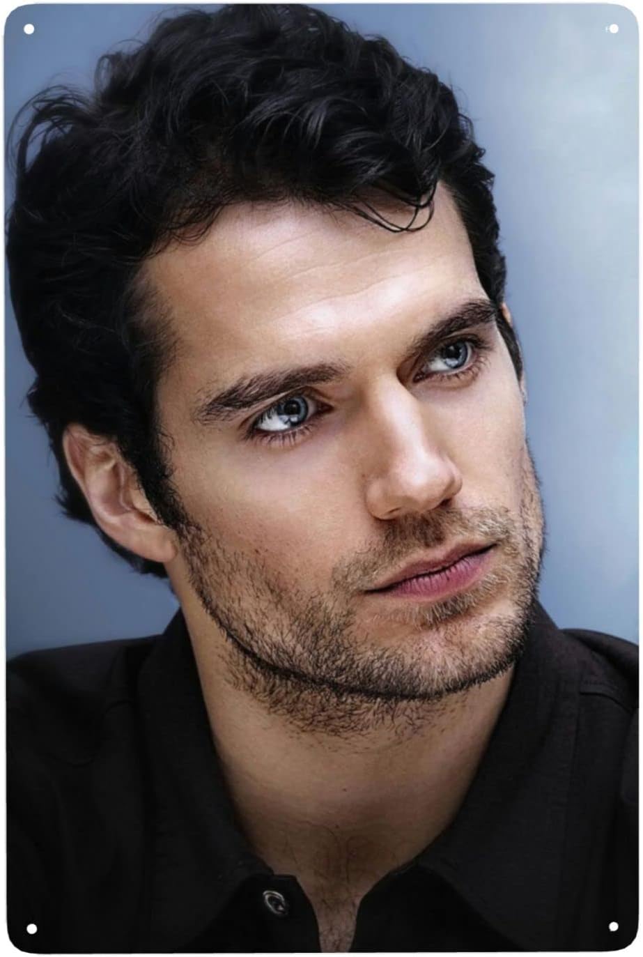 Amazon.com: AolaZW Vintage Metal Tin Sign Henry Cavill Poster Wall ...