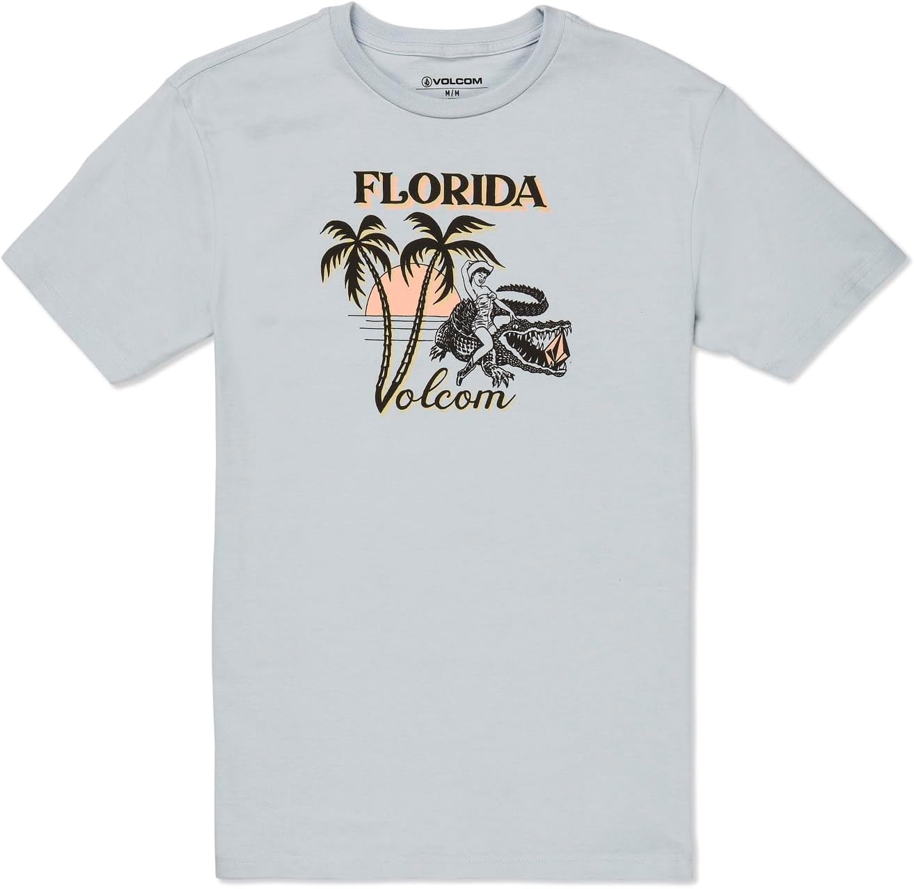 Volcom Men's Florida Short Sleeve Tee Celestial Blue | Amazon.com