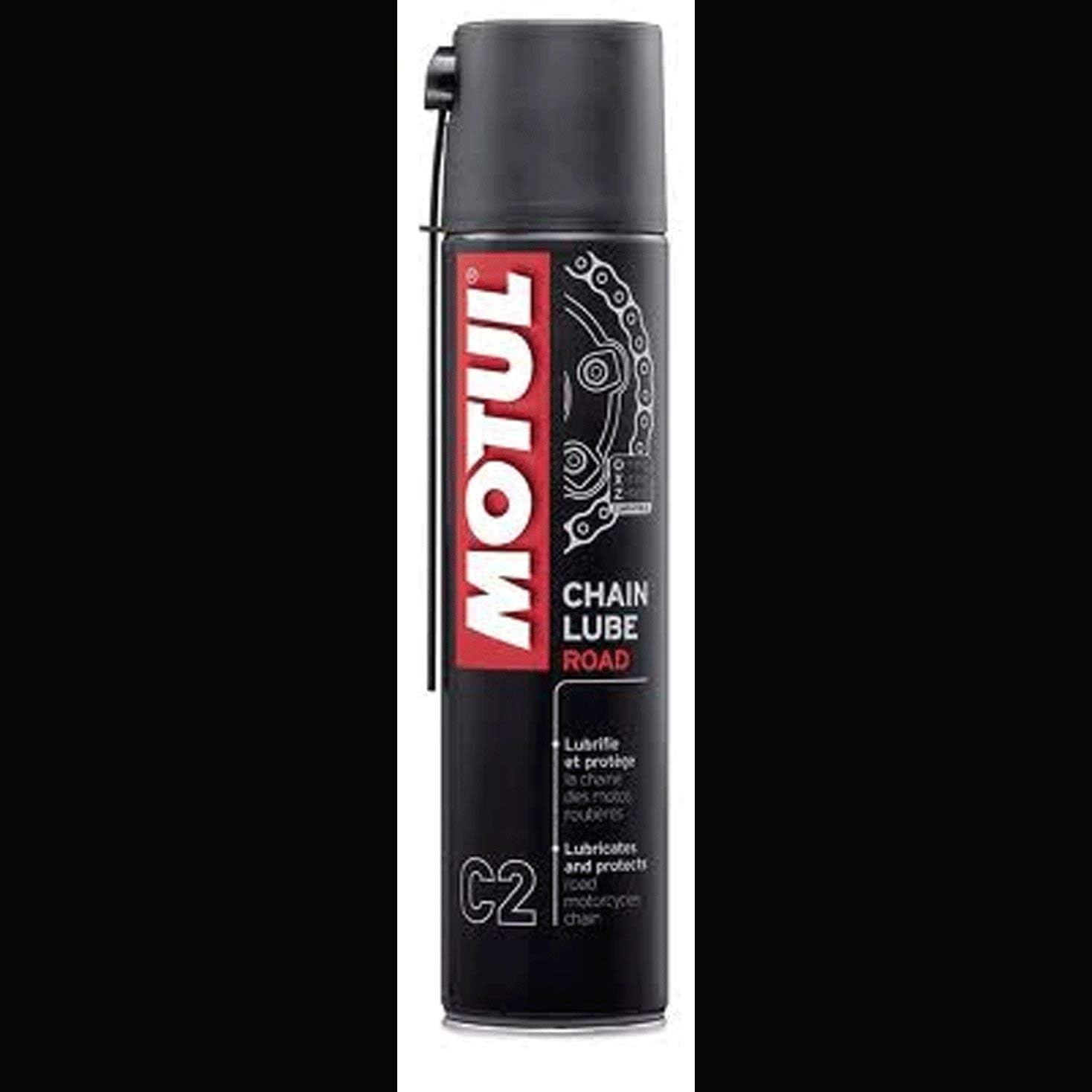 Amazon.com: MOTUL Motorcycle CHAIN LUBE For ROAD BIKE - 400 ML (3605 ...