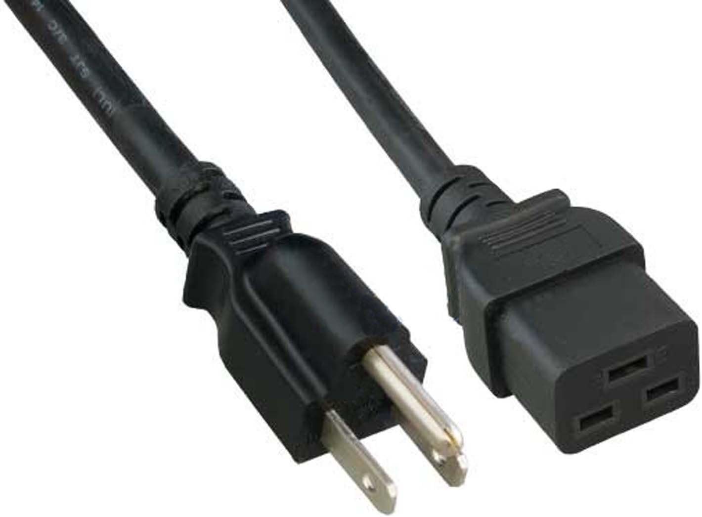 Amazon.com: 6ft AC Power Cord 14AWG 300V NEMA 5-15P C19 for APPLE IMAC ...