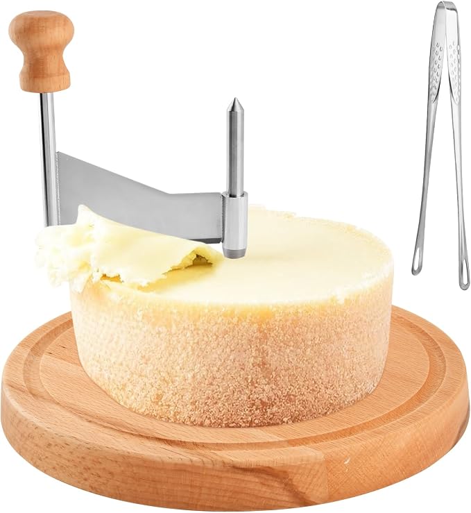 Amazon.com: Cheese Curler Wheel, Stainless Steel Cheese Shaver with ...