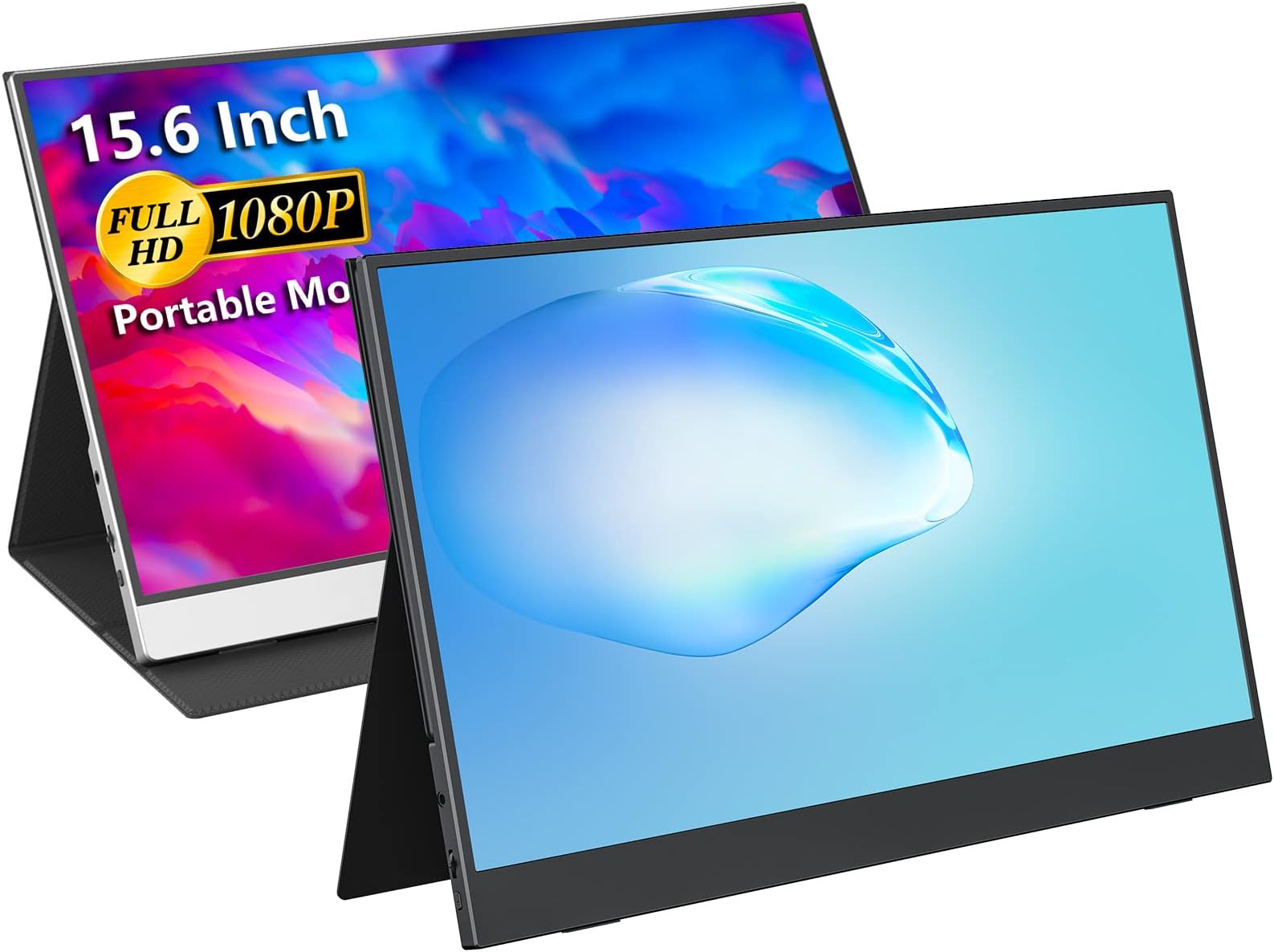 Amazon.com: cocopar USB-C Portable Monitor Bundle [Black & Silver] 15.6 ...