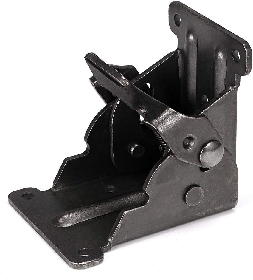 Skelang 2 Packs Folding Table Leg Hinge, Table Extension Bracket with ...