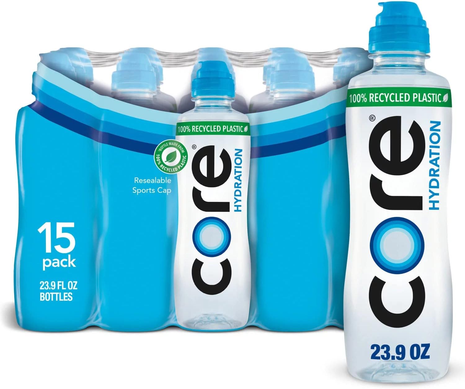 Amazon.com: Core Hydration Perfectly Balanced Water, 30.4 fl oz bottle ...